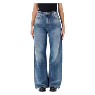 Icon Denim Los Angeles Debby Wide Leg Jeans - Femme - Jeans - Bleu - Taille: W27