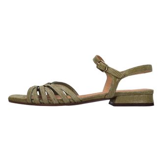 Chie Mihara Femme, Chaussures, Vert, Taille: 37 EU Taifa Flat Sandal