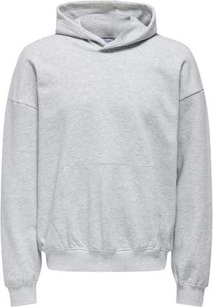 Only & Sons Sweat &agrave; Capuche ONSTURNER Sweat-Shirts Light Grey Melange XXL Light Grey Melange XXL