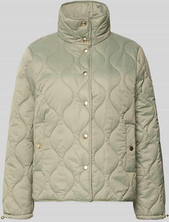 Christian Berg Regular Fit Steppjacke mit gef&uuml;ttertem Stehkragen