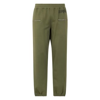 Moschino Gerade olivgr&uuml;ne Hose mit praktischen Taschen - - Trousers - Herren - Gr&uuml;n - M