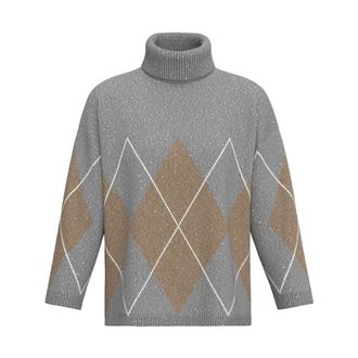 Marella Silver Pullover - - Knitwear - Damen - Grau - M