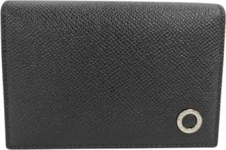 Bulgari unisex, Pre-owned, Noir, Taille: ONE Size Pre-owned Vintage Wallet