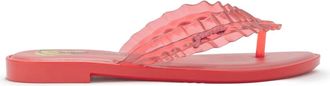 Ganni Femme, Chaussures, Rouge, Taille: 38 EU Melissa Flip Flop