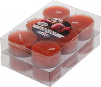 Wiedemann Duftteelichter im 12er Pack Baked Apple 18/38 mm ca. 4 h