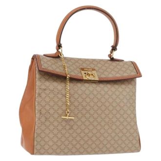 Celine Sac &agrave; main vintage Pre-owned en toile - Femme - Pre-owned - Beige - Taille: ONE Size