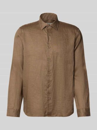 Selected Regular Fit Freizeithemd aus reinem Leinen Modell KYLIAN
