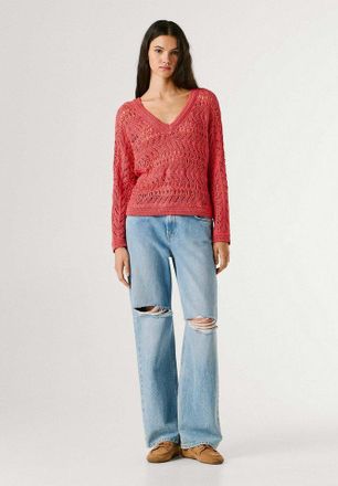 Pepe Jeans London V-Ausschnitt-Pullover Jumper KIANA SWEATER