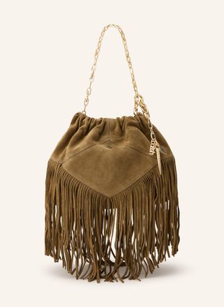 BA&SH Ba&Sh Umh&auml;ngetasche June gruen