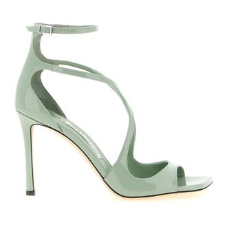 Jimmy Choo London Femme, Chaussures, Vert, Taille: 36 EU Azia 95 Sandales
