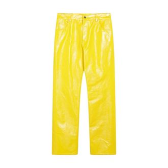 Loewe Straight Leg Hose - - Trousers - Herren - Gelb - L
