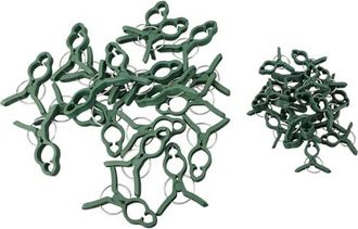 Generic Pinces en plastique pour plantes grimpantes et vignes, r&eacute;utilisables et s&eacute;curis&eacute;es, con&ccedil;ues pour prot&eacute;ger les tiges pendant la croissance, comprend 20