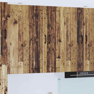 vidaXL vidaXL Armoire de cuisine Lucca Bois ancien 60 x 31 x 100 cm