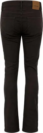 Tom Ford Mens Slim Fit Brown Cotton Jeans