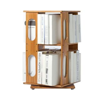 Generic Bücherregale, Bücherregale, Bücherregal, Bücherregal, 360° drehbar, vom Boden bis zur Decke verstellbar, geeignet für das Studio, freistehendes Bücher