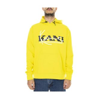 Karl Kani Homme, Sweatshirts et sweats &agrave; capuche, Jaune, Taille: XS SweaT-shirts & SweaT-shirts &agrave; capuche