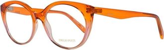 Pucci Femme, Accessoires, Orange, Taille: ONE Size Lunettes &eacute;l&eacute;gantes &agrave; monture transparente