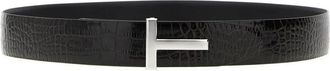 Tom Ford Wende-G&uuml;rtel aus Krokodilleder - - Accessories - Herren - Braun - 85 CM