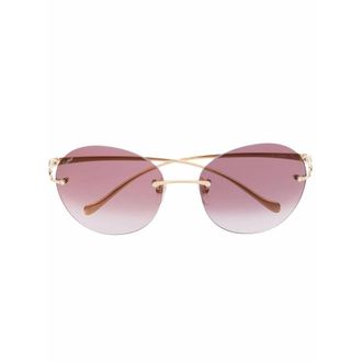 Cartier Panth&egrave;re Sonnenbrille - - Accessories - Damen - Gelb - 59 MM