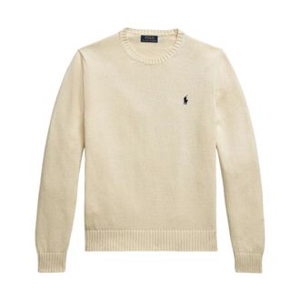 Polo Ralph Lauren Homme, Pulls, Blanc, Taille: M Pull col rond en coton
