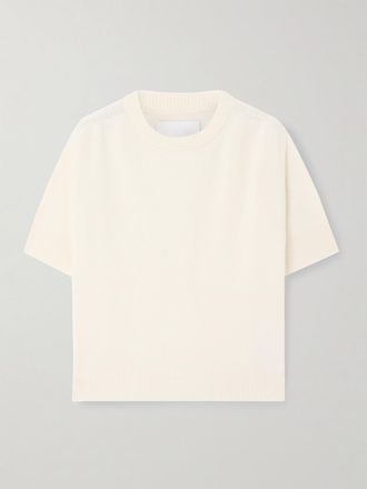 SA SU PHI Kaschmirpullover - Elfenbein