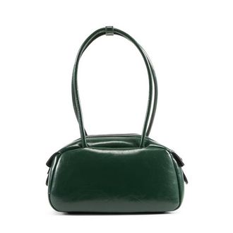 Au Printemps Paris Sac &agrave; main effet cuir rouge
