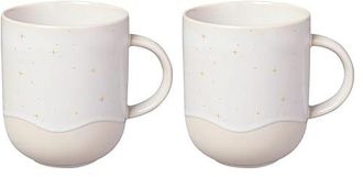 like. by Villeroy & Boch Winter Glow Becher mit Henkel, 350 ml (Packung mit 2)