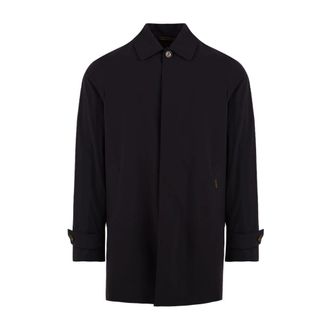 Moorer Vittor-Ac Mantel - - Coats - Herren - Blau - 2XL