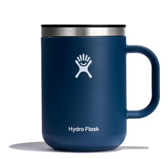Hydro Flask Kaffeebecher, isolierter Edelstahl, auslaufsicher, 680 ml, Indigoblau
