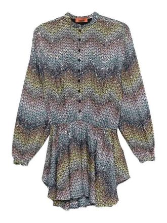 Missoni Robe Courte - Multicolore