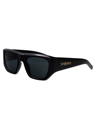 Saint Laurent Womens Sunglasses Sl740 Black Acetate Black-Black-Black Black/black/black