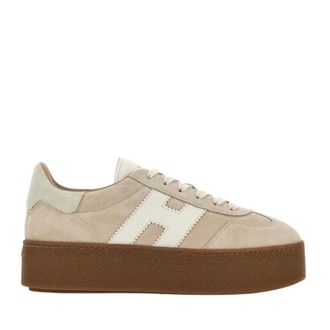 Hogan Femme, Chaussures, Beige, Taille: 38 EU H698 Baskets
