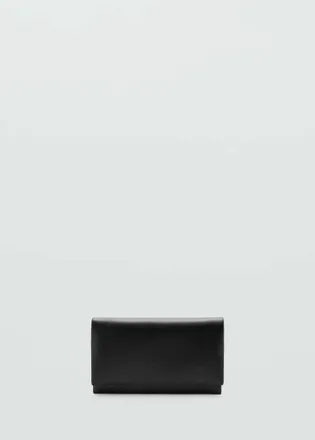 Mango Petit sac bandouli&egrave;re noir - Femme - Taille unique - MANGO