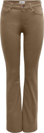 Only Onlblush Mid Flared Colour Pant PNT Noos