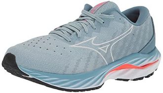Mizuno Running Mens Wave Inspire 19 Water Shoe, Forget Me Not-Nimbus Cloud, 10