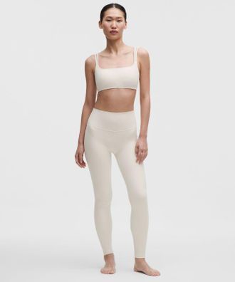 lululemon Align Leggings mit hohem Bund f&uuml;r Frauen - 71 cm - Gr&ouml;&szlig;e 10 in Light Ivory