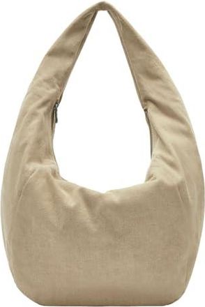 Liebeskind BERLIN Farrah Denim Hobo Bag L Beige