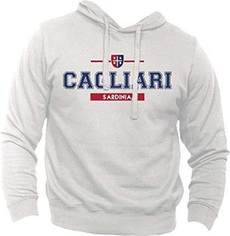 Generico Sweat Cagliari Cità Metropolitane Sardaigna Arena Mori Saturnino Football - Blanc - L