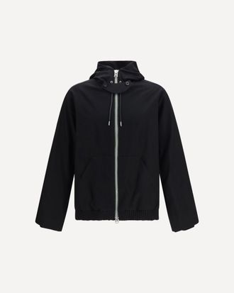 sacai Hooded flannel Jacket Male 2