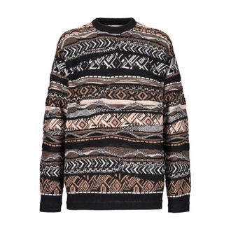 Laneus Round-Neck Strickwaren - - Knitwear - Herren - Mehrfarbig - M