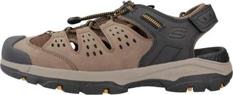 Skechers Homme, Sport, Brun, Taille: 41 EU Tresmen - Menard