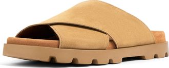 Camper Herren Brutus K100775 X-Strap Sandal, Mittelbraun 015, 45 EU