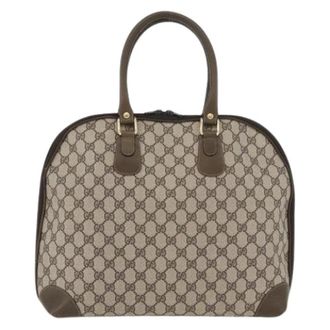 Gucci Pre-owned Leather Handbag - - Pre-owned - Damen - Beige - ONE SIZE