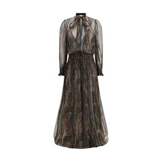 Saint Laurent Damen, Kleider, Braun, MGr&ouml;&szlig;e