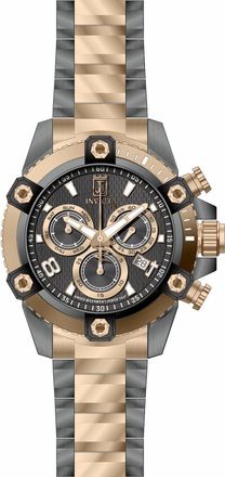 Invicta Jason Taylor 51282 Herrenuhr - Quarzwerk - Edelstahl mit grauem Zifferblatt - 50 mm