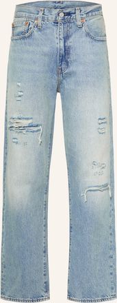 Levi's Destroyed Jeans 568 Loose Straight Fit blau