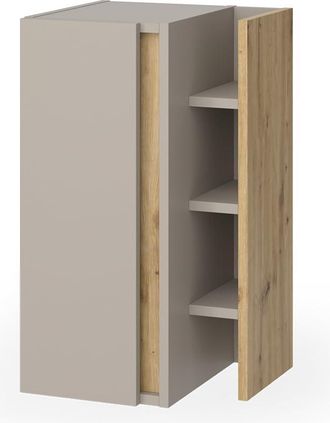 Vicco Midischrank Edelin, Cashmere, 35 x 60 cm mit 3 Ablagefächern