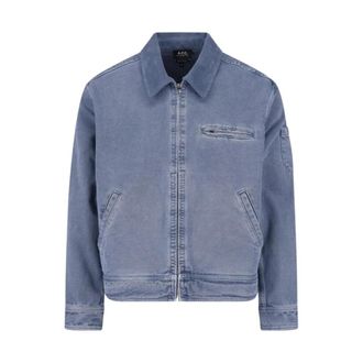 A.P.C. Denim Jacket - - Jackets - Herren - Blau - M