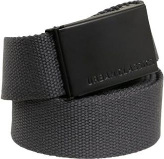 Urban Classics Belts Ceinture, Charcoal/Black, Taille Unique Mixte