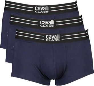 Cavalli Boxer 3er-Pack - - Underwear - Herren - Blau - S